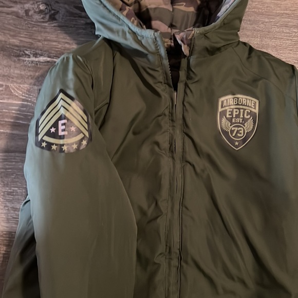 Epic Threads | Jackets & Coats | Epic Threads Reversible Puffer Jacket ...